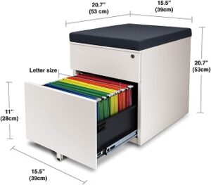 Best 6 Cushion Top File Cabinets With Comfortable Seat/Bench
